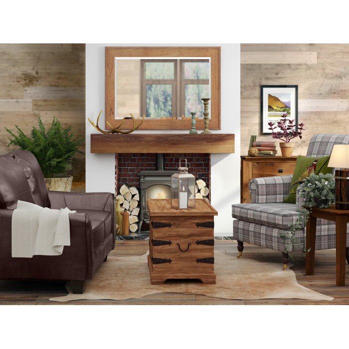 Union Rustic Nebo Wooden Coffee Table Trunk & Reviews | Wayfair.co.uk