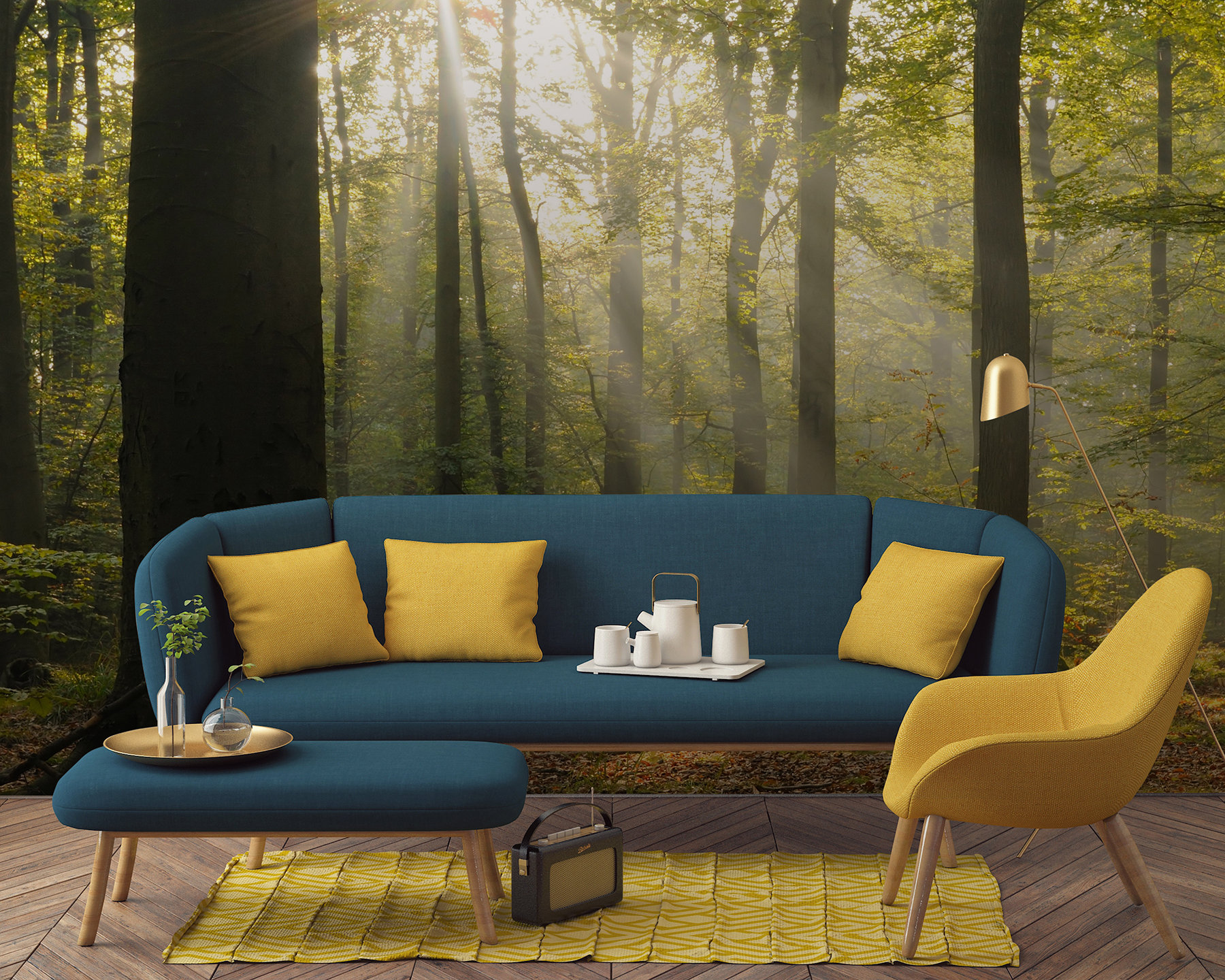 Union Rustic Mulloy Wallpaper & Reviews | Wayfair