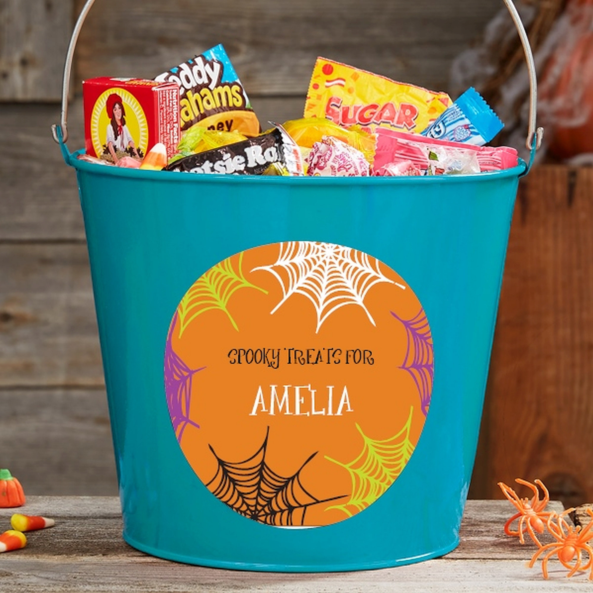Personalization Mall Sweets and Treats Personalized Large Metal Bucket ...