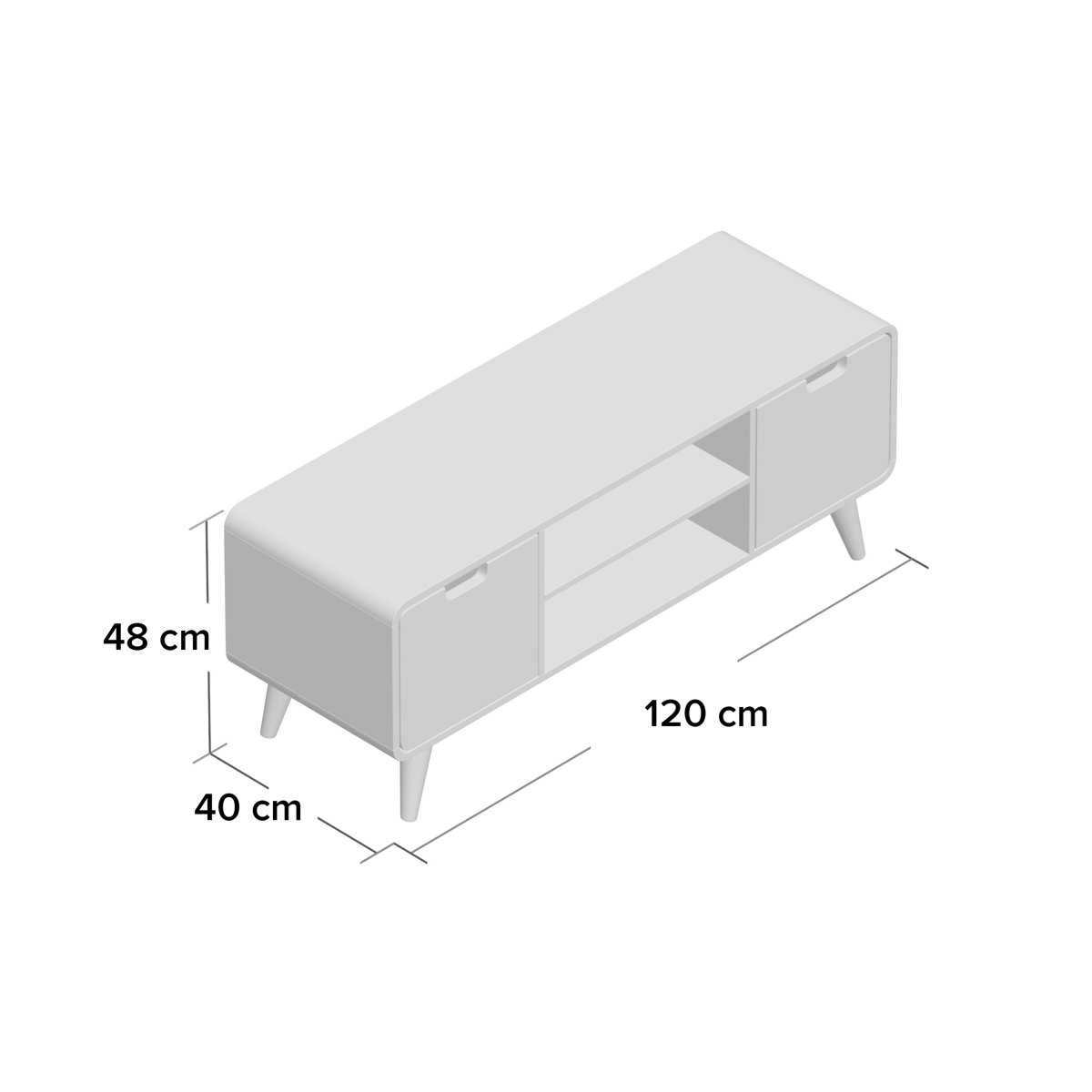Zipcode Design Amani TV Stand for TVs up to 50" & Reviews | Wayfair.co.uk