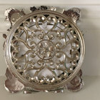 House of Hampton® Analog Quartz Tabletop Clock in Distressed Finish ...