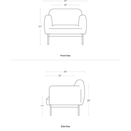 Blu Dot Puff Puff Lounge Chair & Reviews | Wayfair