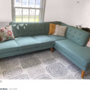 George Oliver Millette 3 - Piece Upholstered Sectional & Reviews | Wayfair