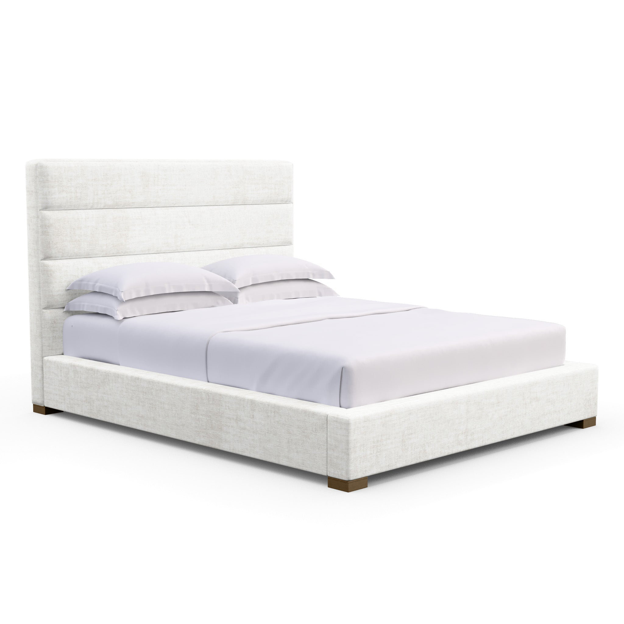 Tandem Arbor Boyd Horizontal Channel Panel Upholstered Bed | Wayfair