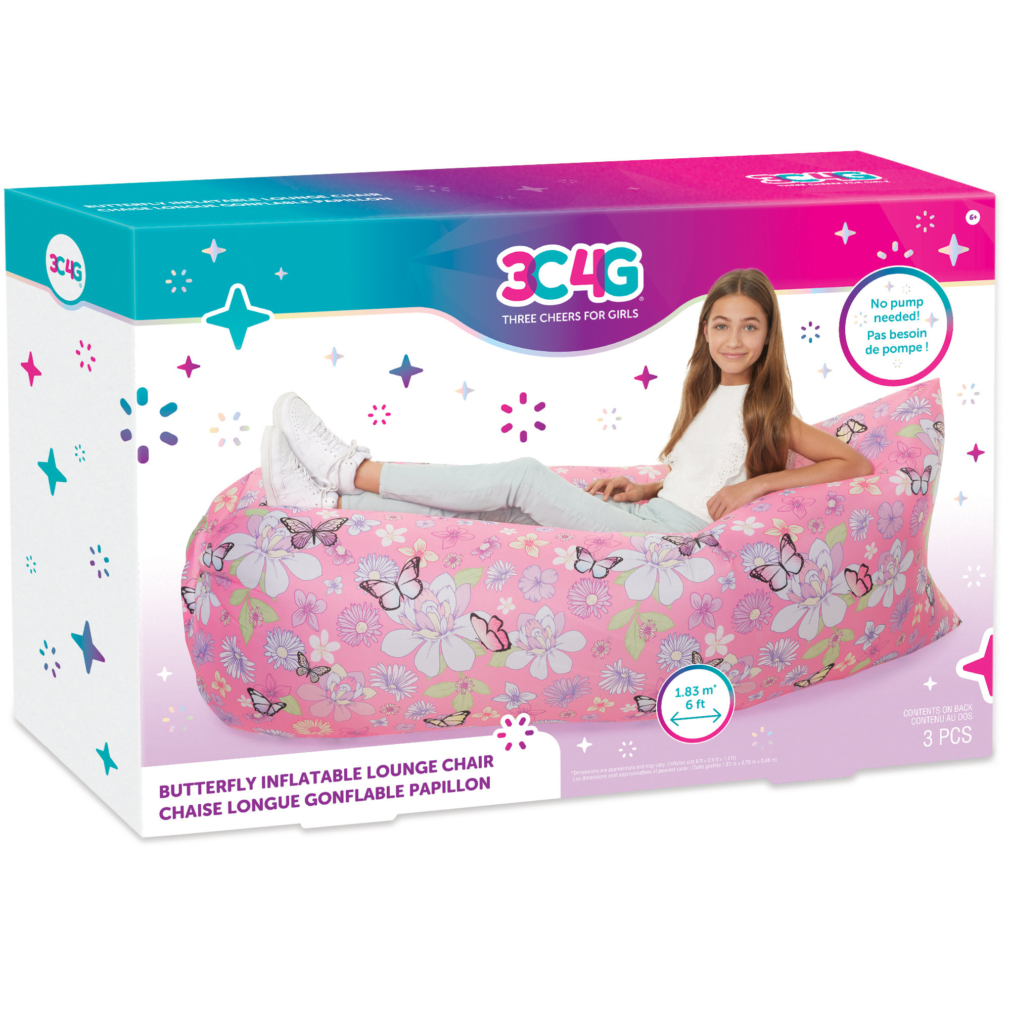 Make It Real - 3C4G Inflatable Standard Outdoor Friendly Bean Bag ...
