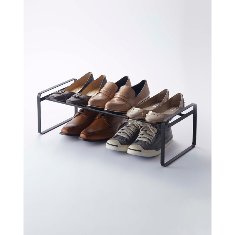 Yamazaki USA Yamazaki Home Adjustable Shoe Rack, Spacesaving Storage ...