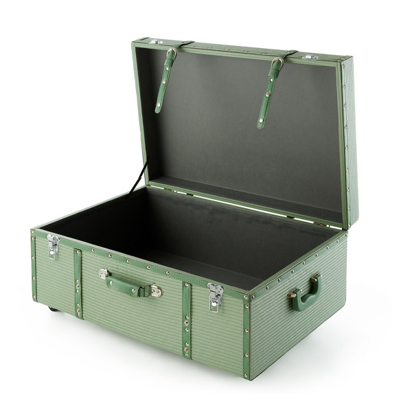 DormCo Texture Brand Trunk - Navy Raised | Wayfair