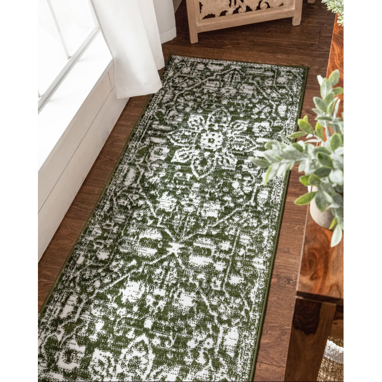Well Woven Dazzle Green/White Rug & Reviews | Wayfair.co.uk