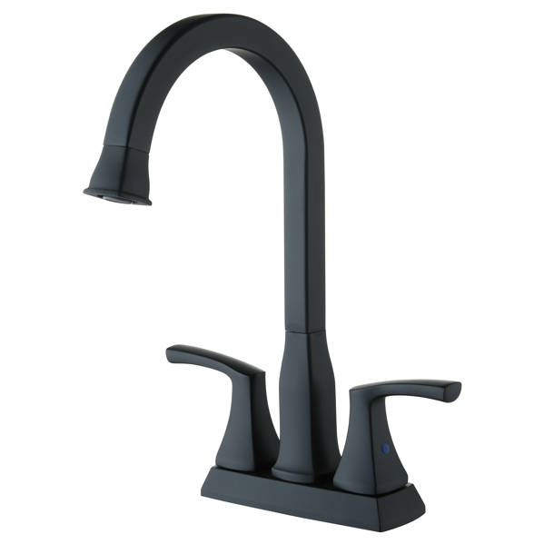 CMI Cardania Centerset Faucet 2-handle Bathroom Faucet with Drain ...