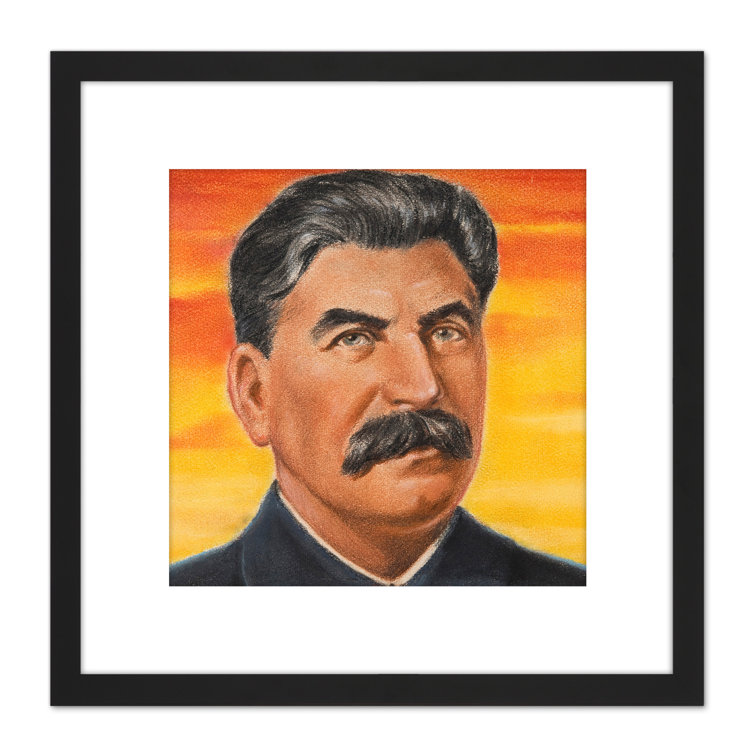 Marlow Home Co. Timym Portrait USSR Marshal Joseph Stalin by William ...