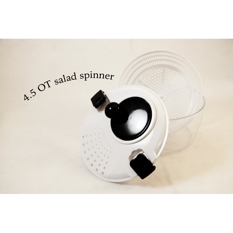 Prep & Savour Salad Spinner with Locking and Straining Lid & Reviews ...