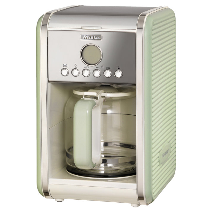 Ariete Vintage 1.7L Stainless Steel Dome Kettle with 2 Slice Toaster ...