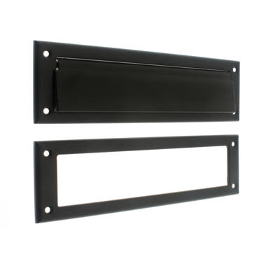 Baldwin 10 in x 3 in Brass Mail Slot & Reviews | Wayfair