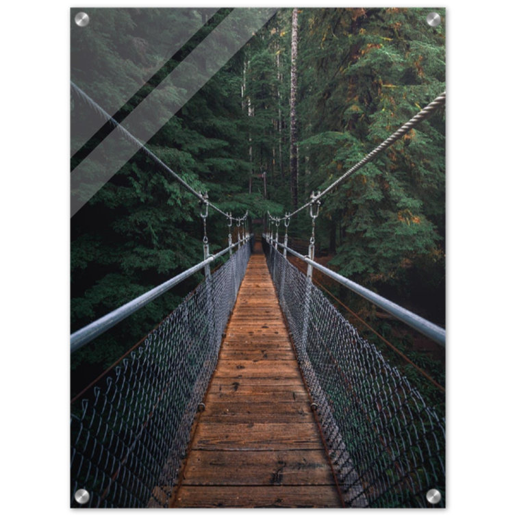 Millwood Pines Suspension Bridge Wall Décor | Wayfair