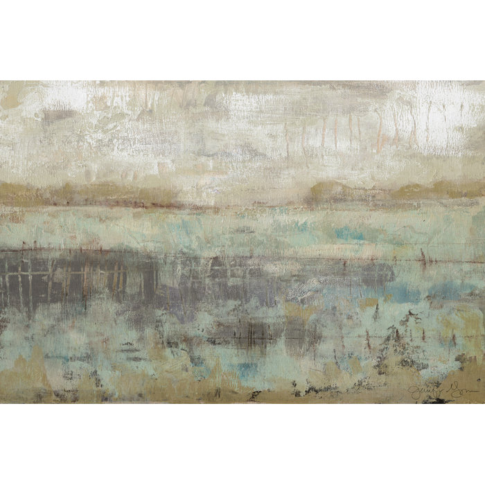 Williston Forge Pastels And Rust V On Canvas Painting | Wayfair