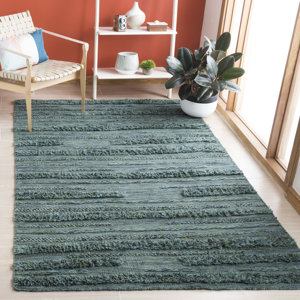 Laurel Foundry Modern Farmhouse Hartzler Handmade Flatweave Dark Green ...
