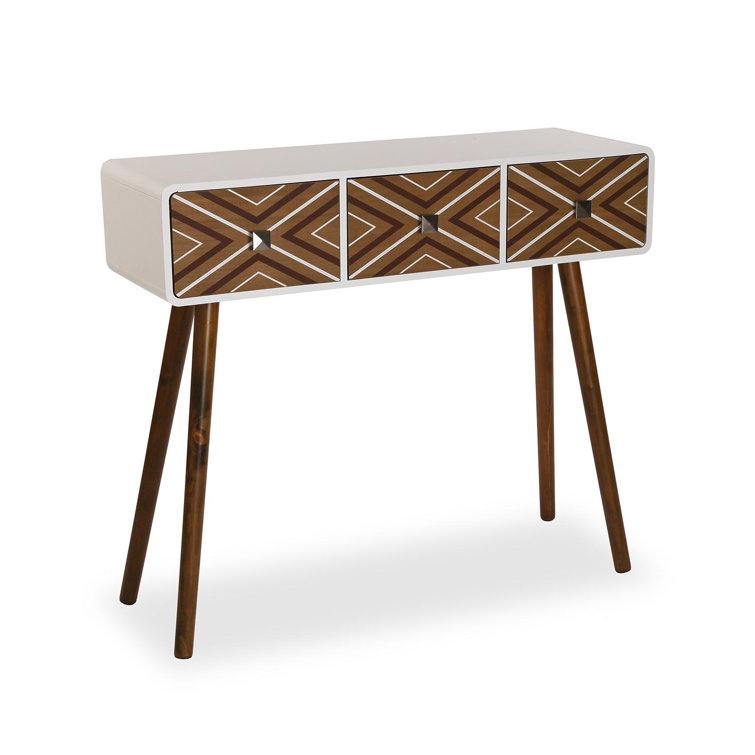 Fairmont Park Kahwajian 90Cm Solid Wood Console Table | Wayfair.co.uk