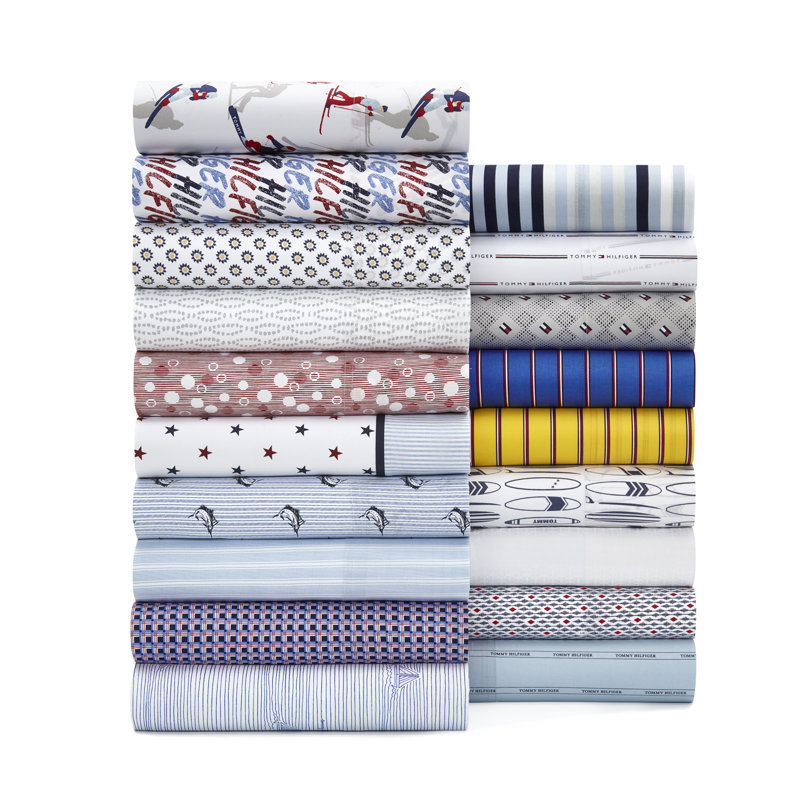 Tommy Hilfiger Global Stripe Oxford Sheet Set & Reviews | Wayfair