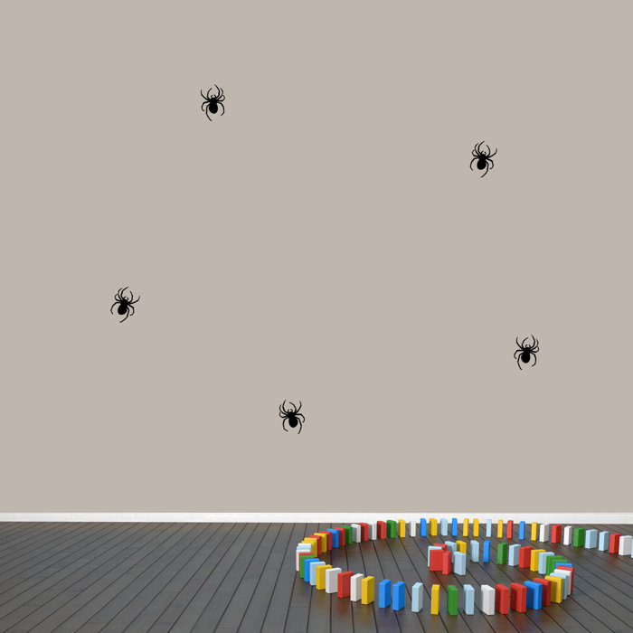 The Holiday Aisle® Spiders Wall Decal | Wayfair