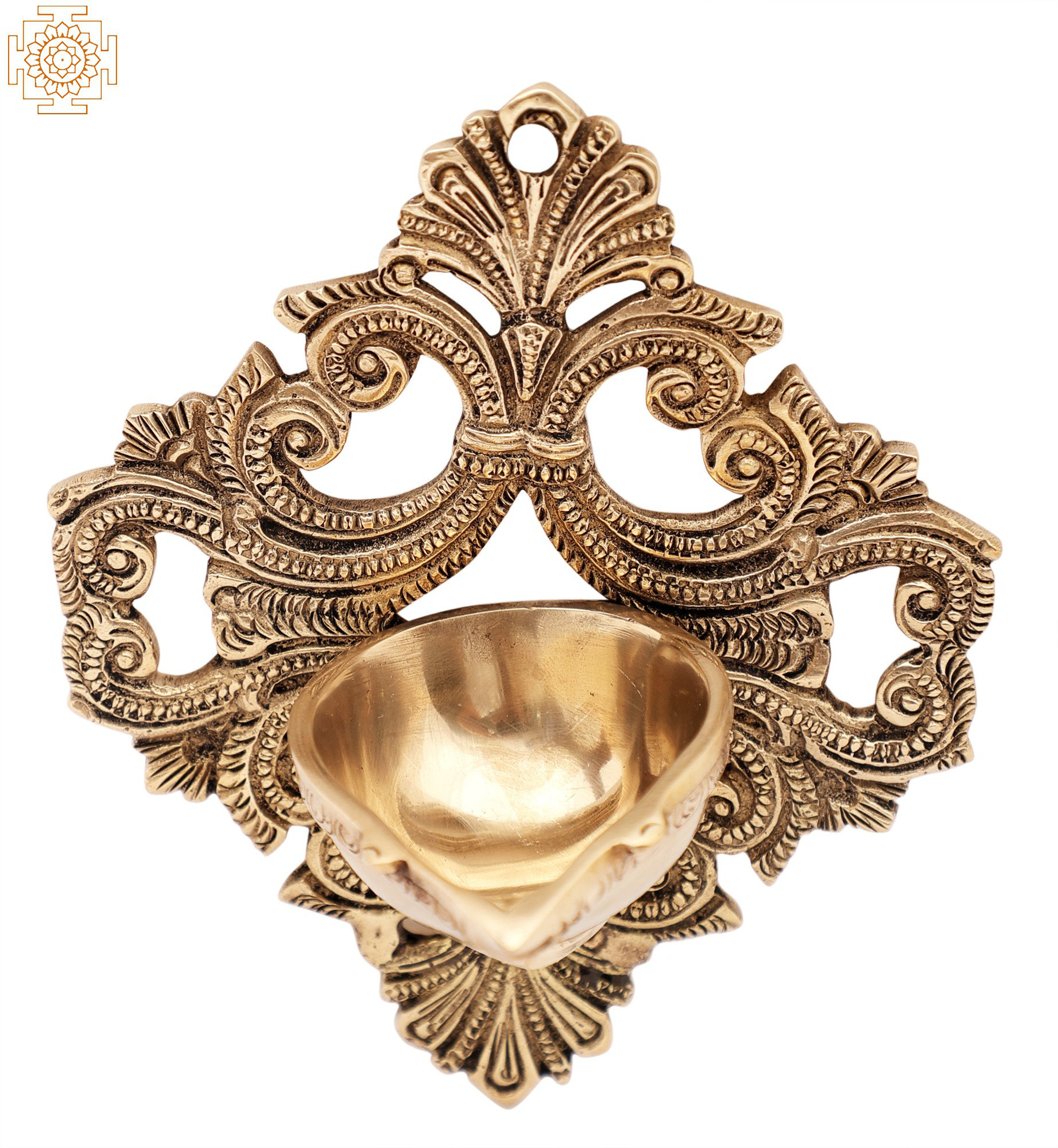 Rosdorf Park Hanging Diya Wall Décor | Wayfair