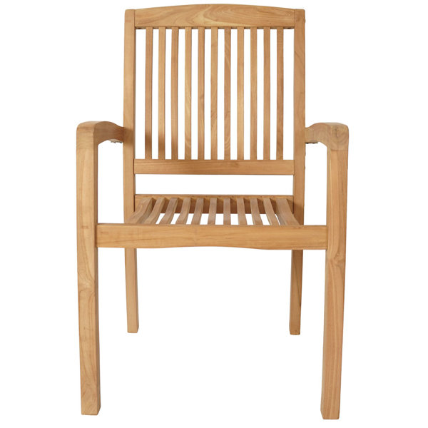 KMH Teak stacking chair *Victoria * | Wayfair.co.uk