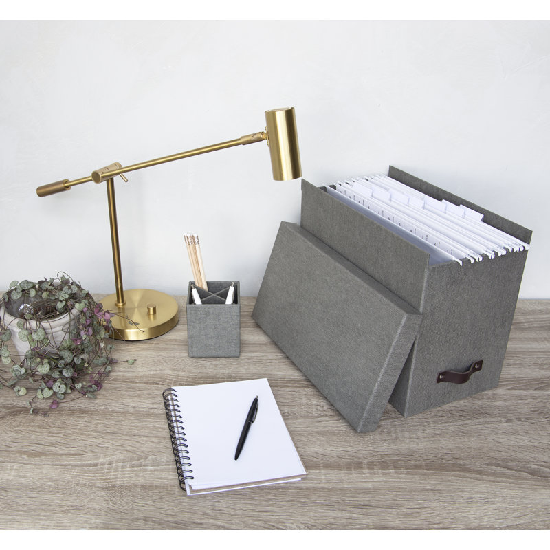 Bigso John Desktop File Box for Hanging File & Reviews | Wayfair