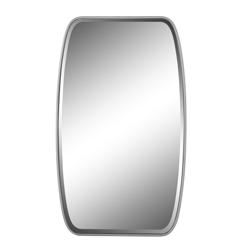 Mercury Row® Rosedale Rectangle Metal Mirror & Reviews | Wayfair