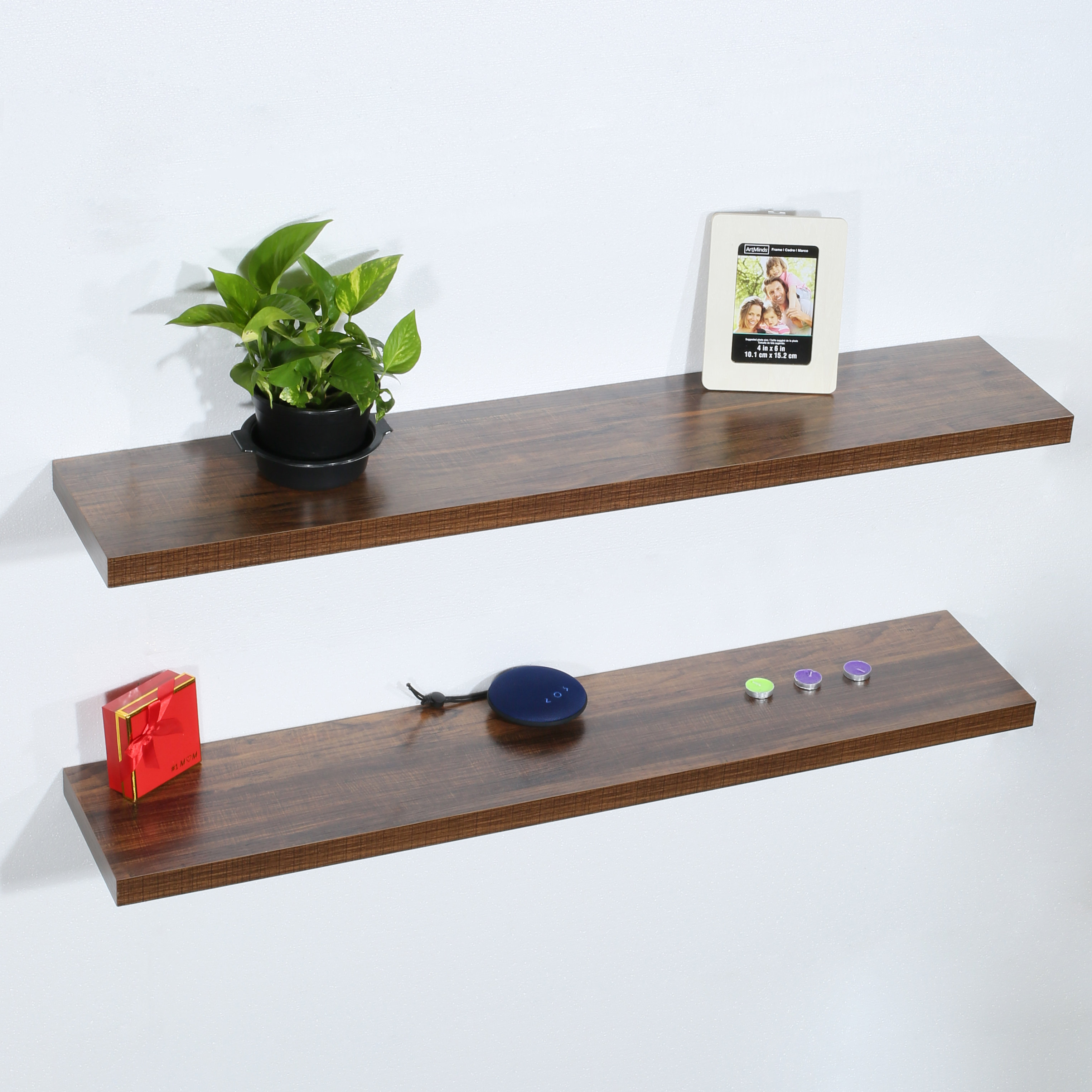 Latitude Run® Cassiani 2 Piece Floating Shelf | Wayfair