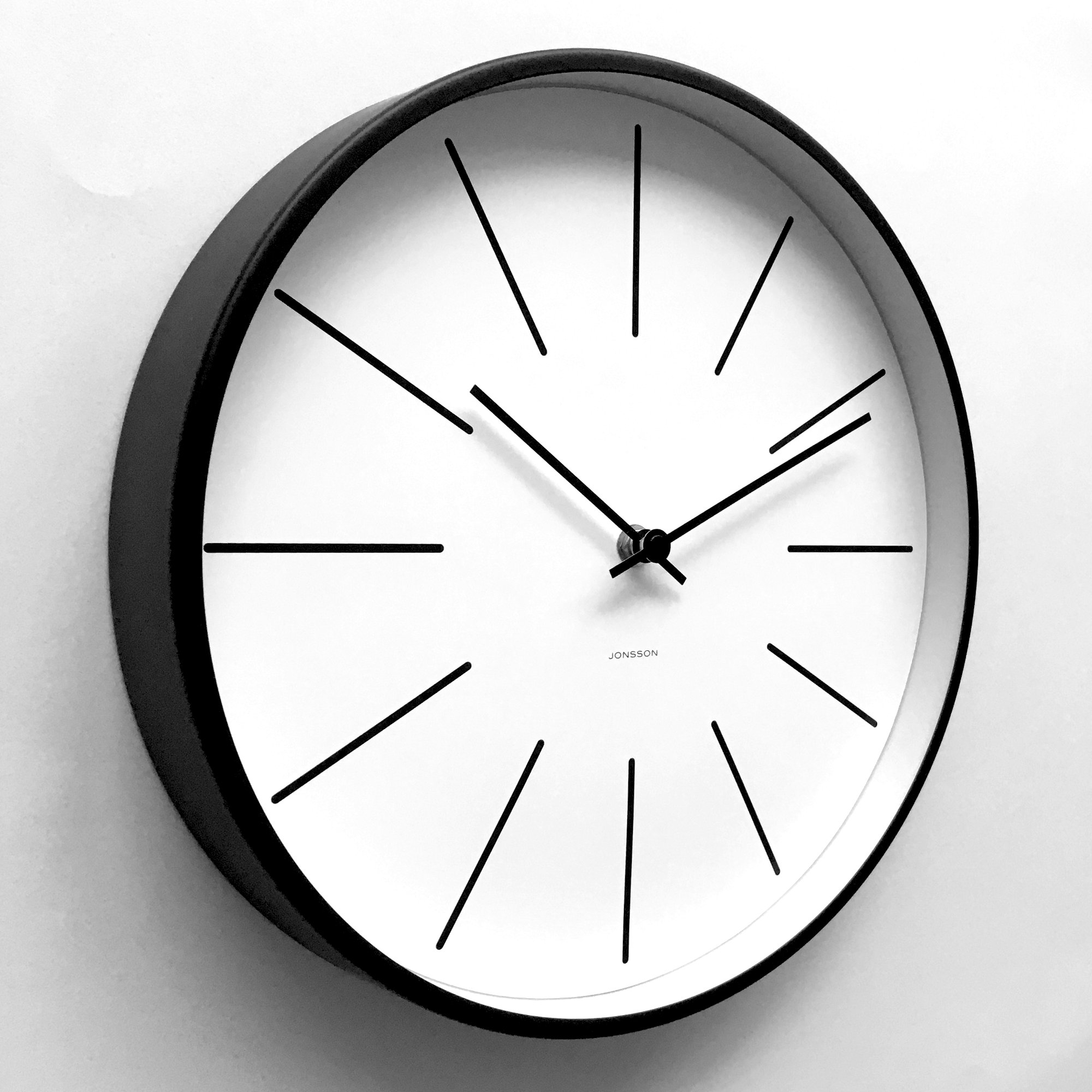 JONSSON Timeware Bauhaus Metal Wall Clock & Reviews | Wayfair