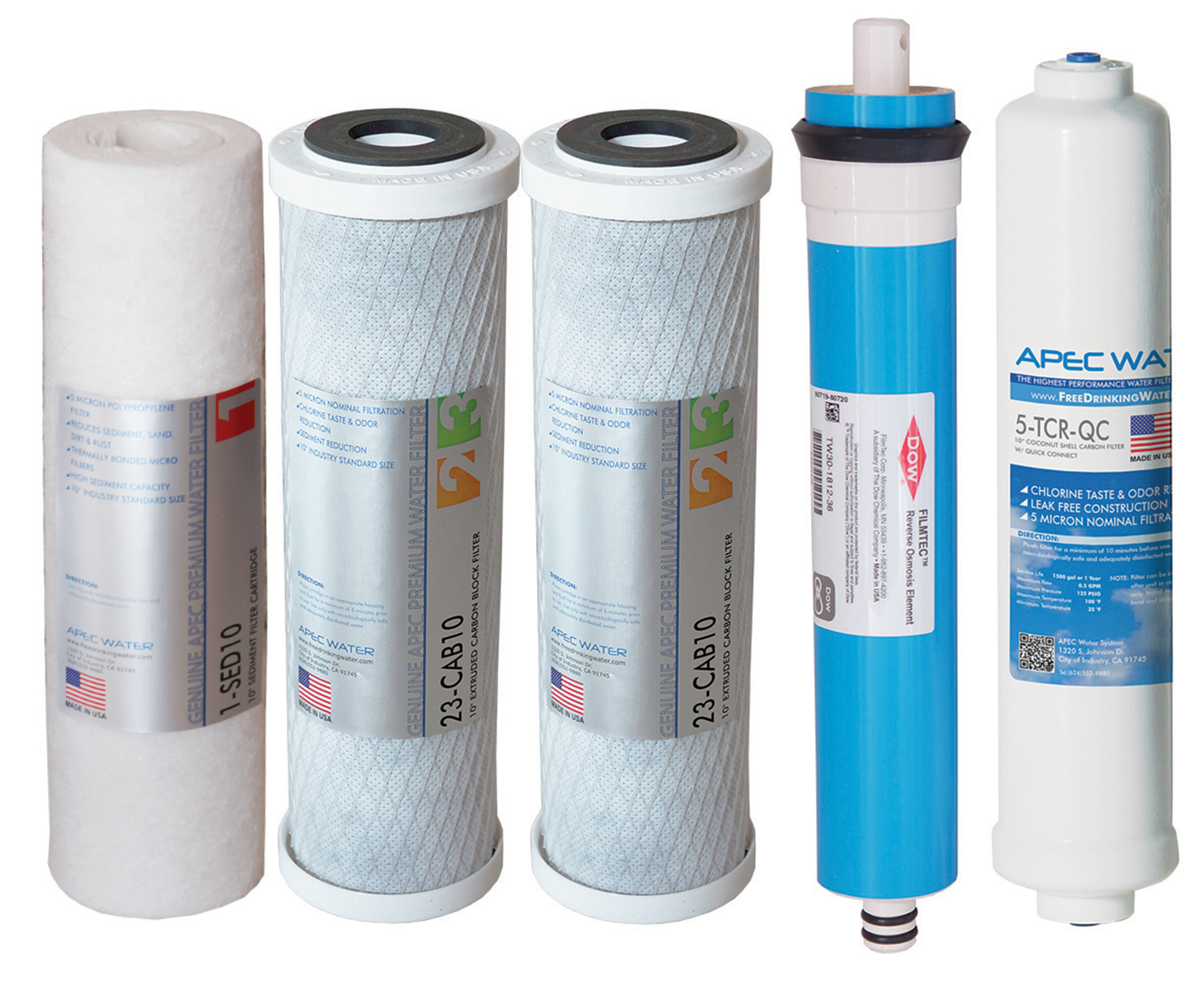 Apec Water Us Made Ultimate 90 Gpd Complete Reverse Osmosis Filtration ...