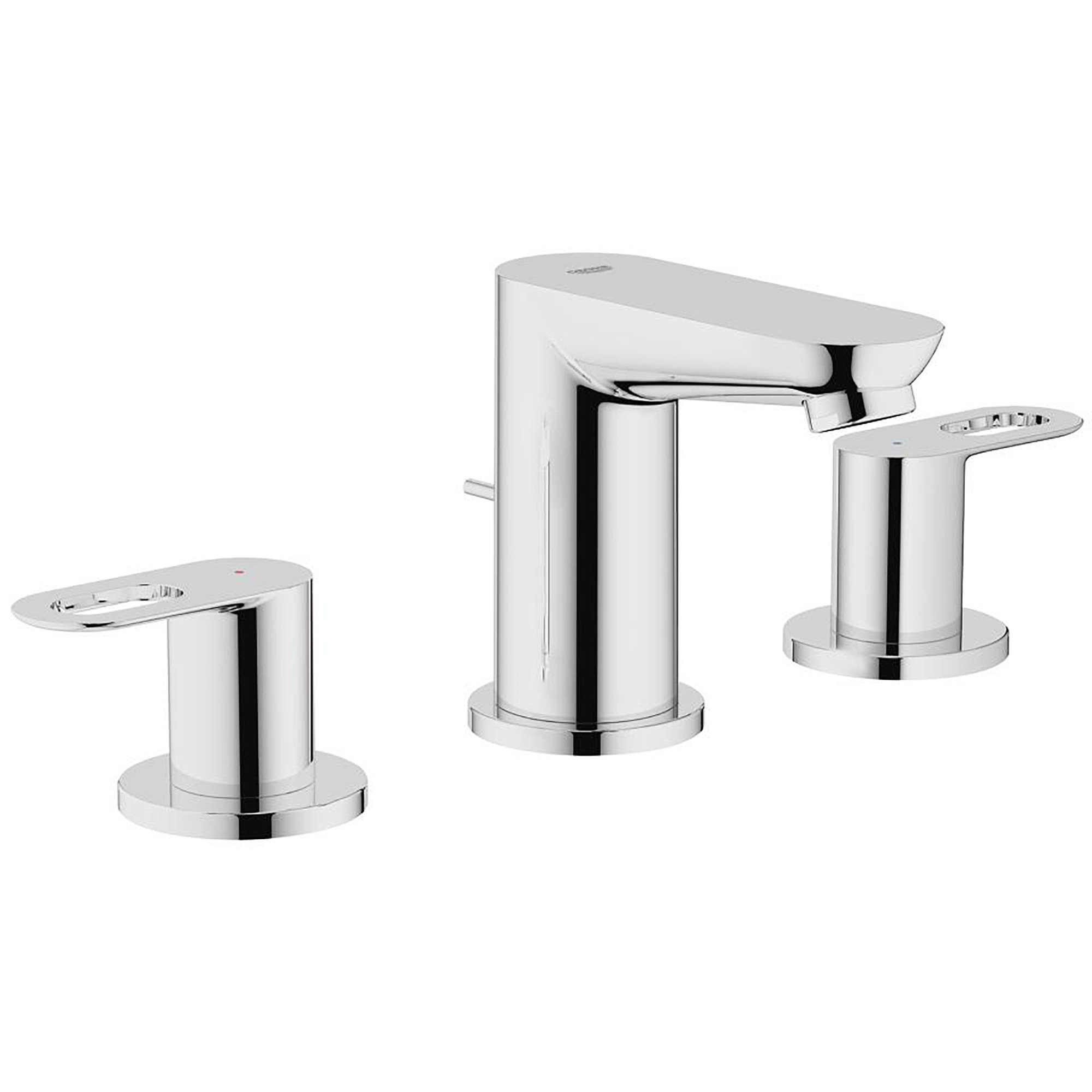 GROHE Bauloop® Widespread Faucet 2-handle Bathroom Faucet with Drain ...