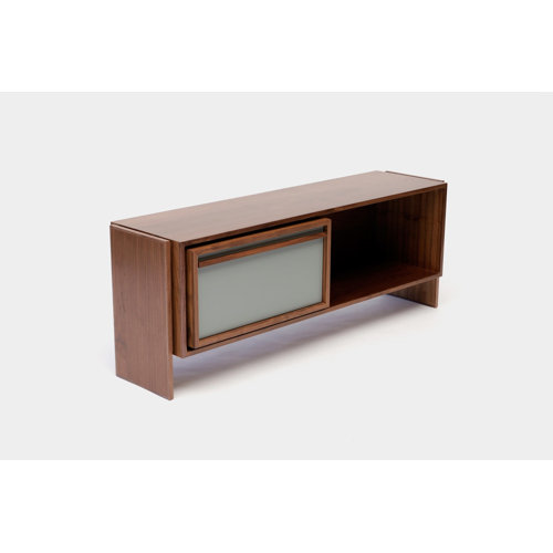 ARTLESS Low Units Solid Wood Recessed Wall Shelf | Wayfair
