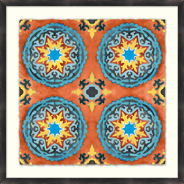 Wendover Art Group Four Corner Pattern 9 by Wendover Art Group | Perigold