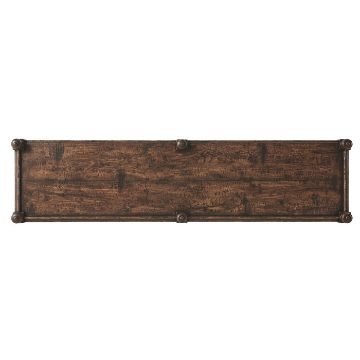 Theodore Alexander Althorp - Victory Oak 64'' Console Table | Wayfair