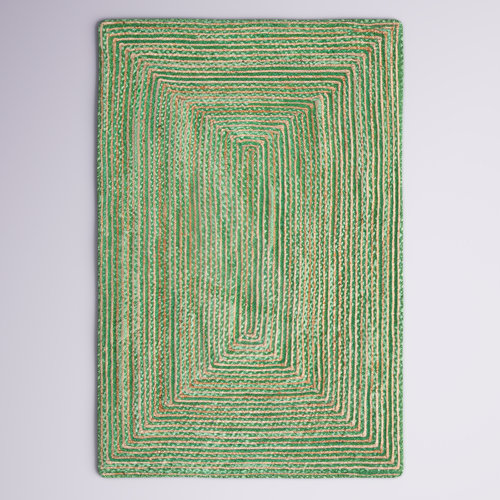 Mistana™ Demartini Handmade Flatweave Green Rug & Reviews | Wayfair