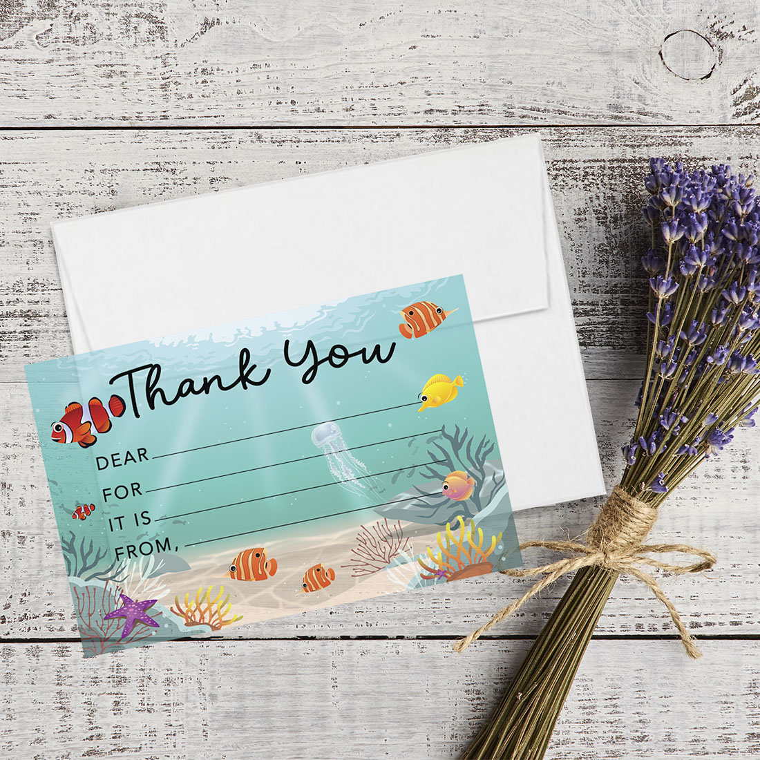Koyal Wholesale Kids Fill In The Blank Thank You Cards - 20 Cards ...