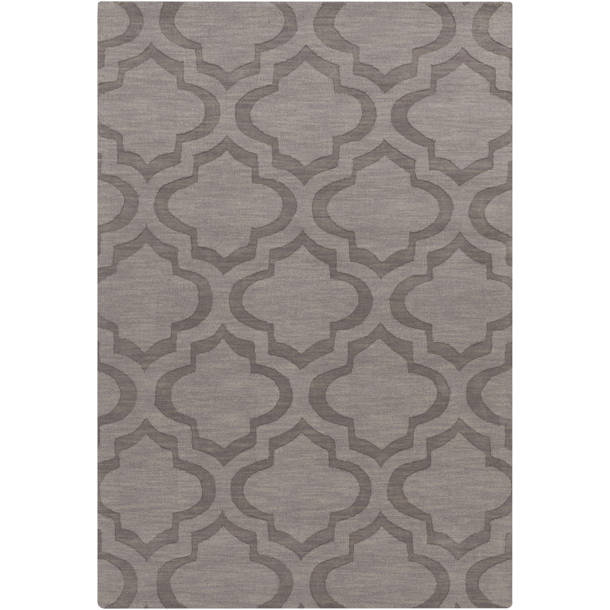 Wrought Studio Zora Handmade Flatweave Wool Tidal Foam Rug & Reviews ...