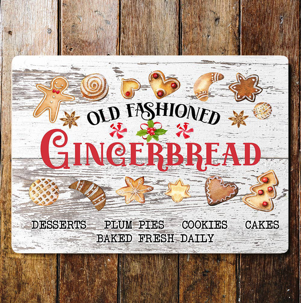 The Seasonal Aisle Old Gingerbread Metal Wall Décor | Wayfair.co.uk