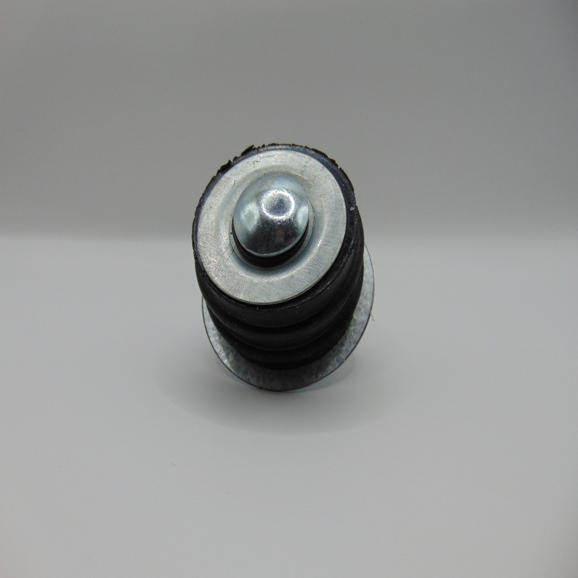 Avalon Rubber Test Plug With Metal Plate And Wing Nut 3" | Wayfair