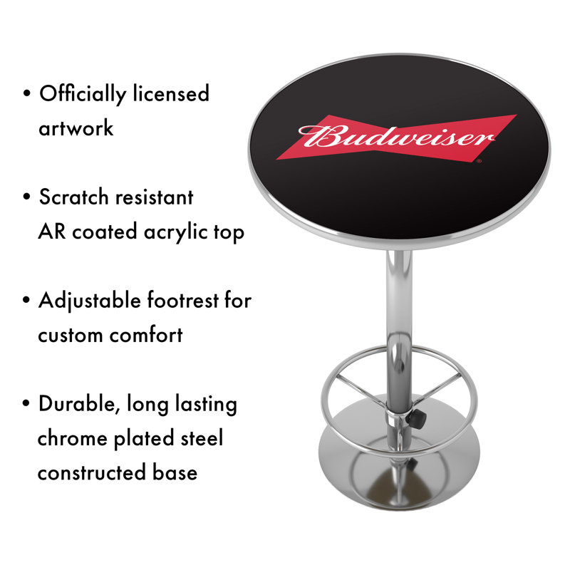 Trademark Global Budweiser Pub Table I | Wayfair