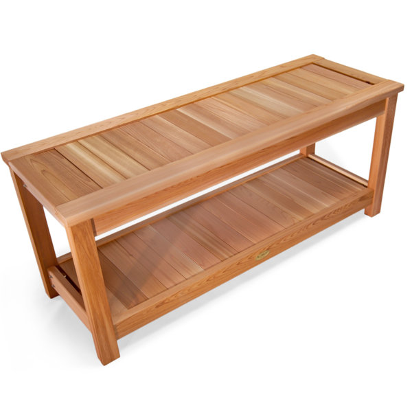 Red-cedar-bench | Wayfair