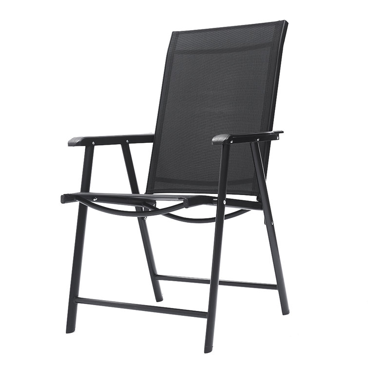 Rosalind Wheeler 4 Pcs Floding Outdoor Chairs | Wayfair.co.uk
