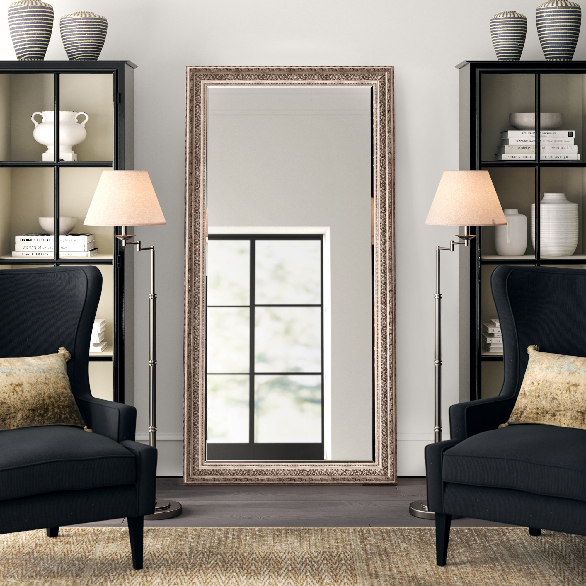 Wildon Home® Kestrel Rectangle Wood Mirror & Reviews | Wayfair