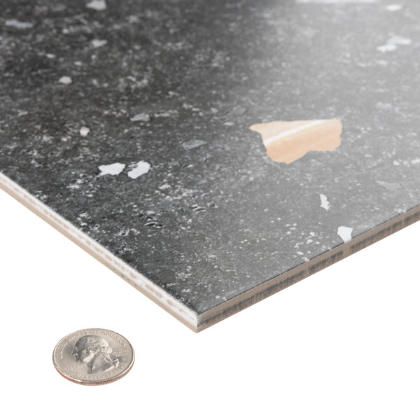 Merola Tile Sonar 26" x 26" Porcelain Stone Look Wall & Floor Tile ...