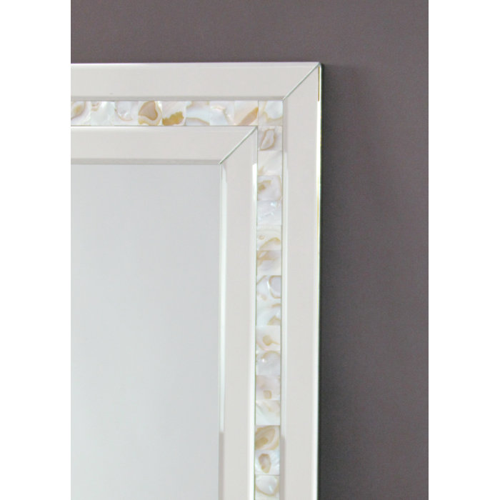 Brayden Studio® Rectangle Glass Wall Mirror & Reviews | Wayfair