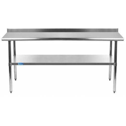 Amgood 60" W Stainless Steel Top Workbench | Wayfair