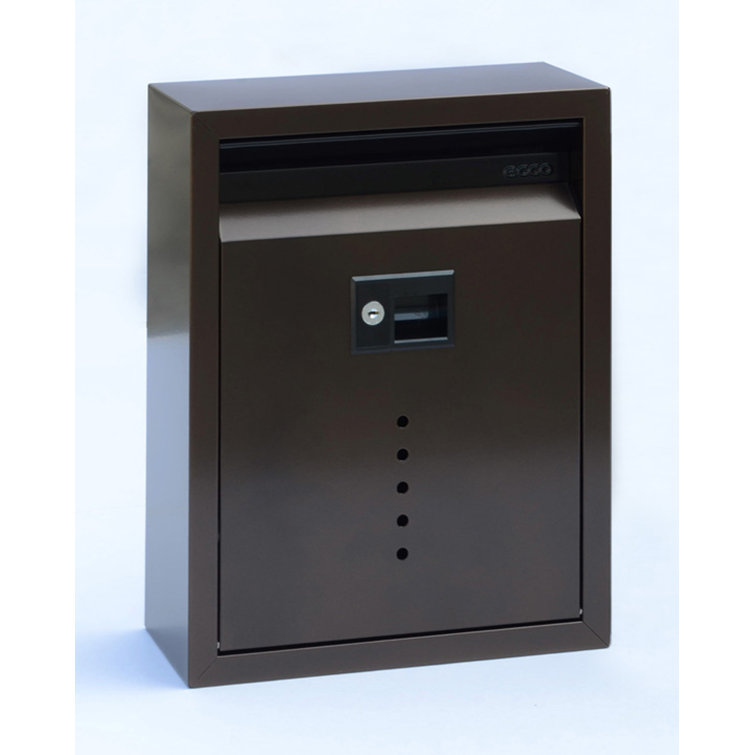 Ecco Vault Locking Wall Mounted Mailbox & Reviews | Wayfair