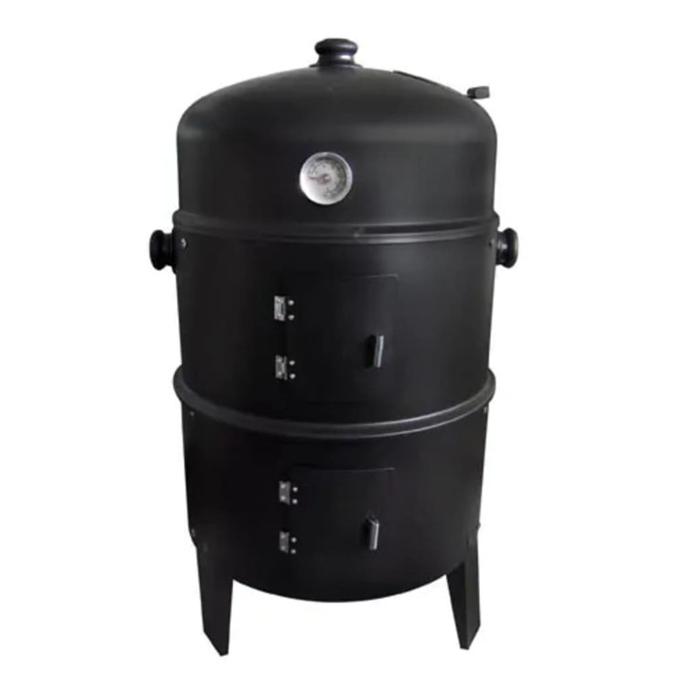 Symple Stuff BBQ Round Charcoal Smoker and Grill | Wayfair.co.uk
