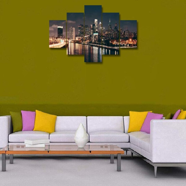 Latitude Run® 5 Piece Wrapped Canvas Print - Wayfair Canada