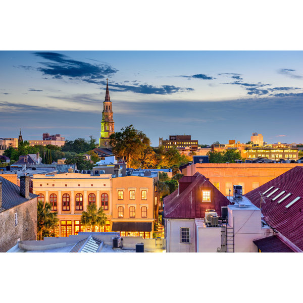 Ebern Designs Charleston South Carolina Skyline by Seanpavonephoto ...